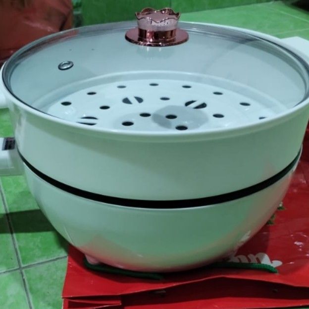 Electric fry pan cooker pot 28cm, TV & Home Appliances, Kitchen ...