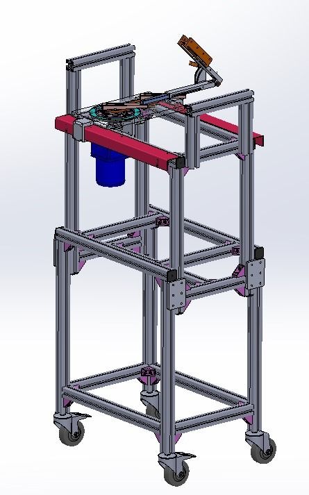 3D & 2D Engineering design / 3D printing / Aluminium profile Structure ...