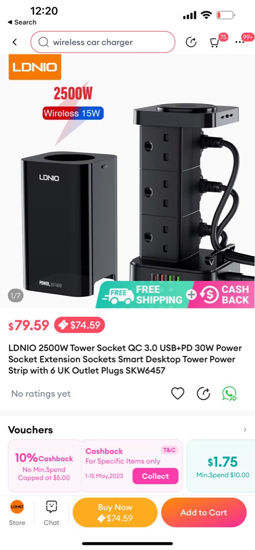 Extension Plug Case LDNIO TOWER, TV & Home Appliances, Electrical ...