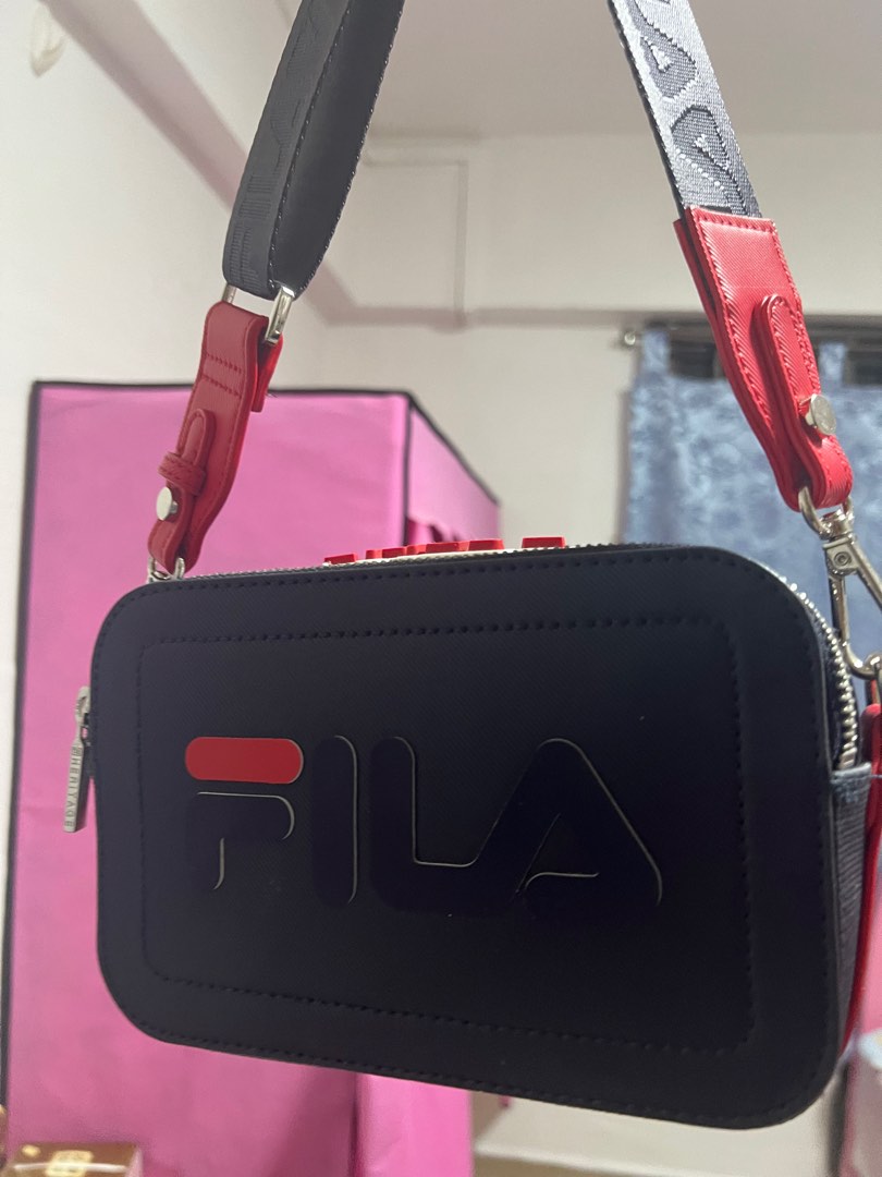 fila bag, Women's Fashion, Bags & Wallets, Cross-body Bags on Carousell