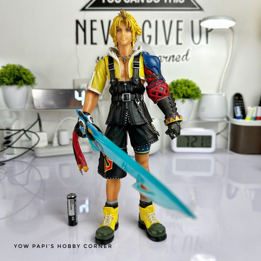 FINAL FANTASY X FF10 - TIDUS 1/6 SCALE FIGURE COLLECTION NO.1 - ARTFX ...