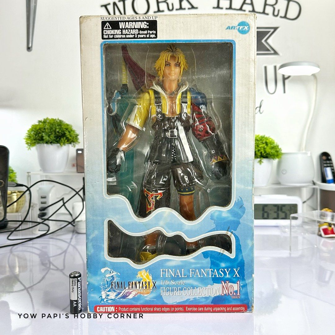 FINAL FANTASY X FF10 - TIDUS 1/6 SCALE FIGURE COLLECTION NO.1 - ARTFX ...