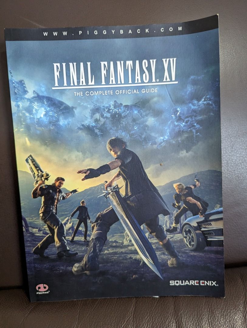 Final Fantasy XV Guidebook, Video Gaming, Video Games, PlayStation on ...