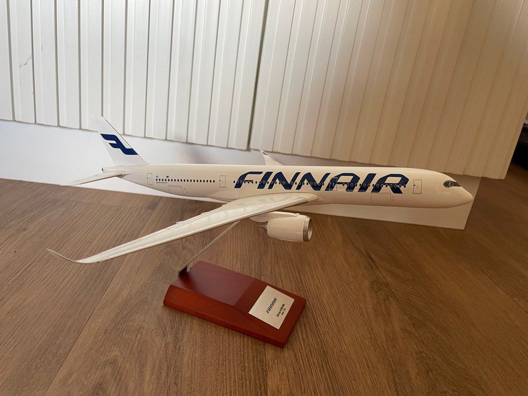 Finnair Airplane Airbus A350-900 1:200 33cm Model Plane, Hobbies & Toys ...