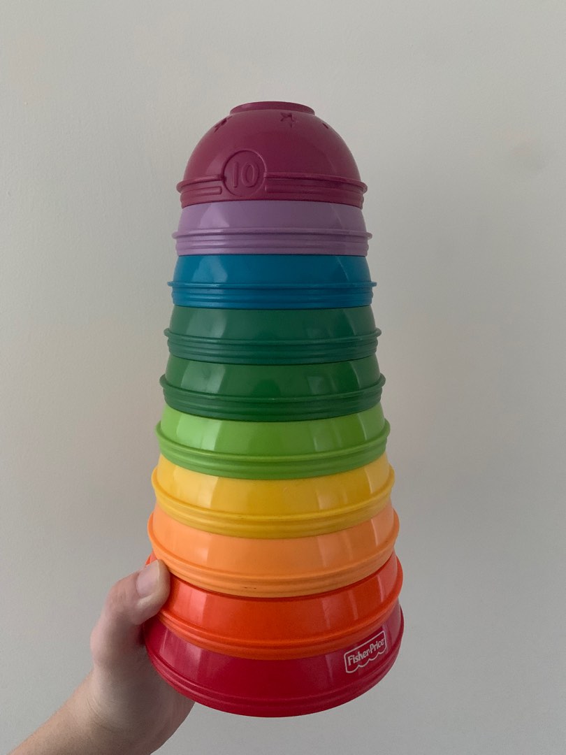Fisher Price Stack, Babies & Kids, Infant Playtime on Carousell