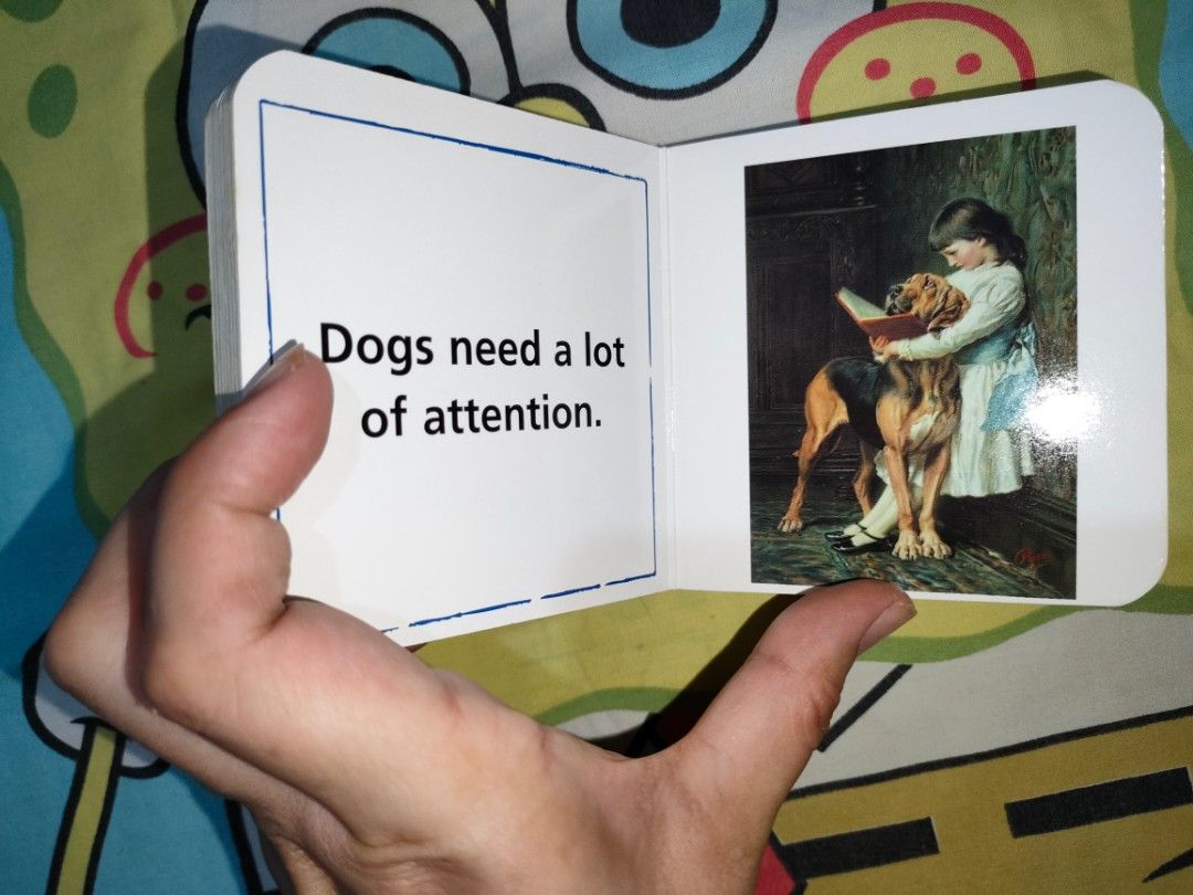 For Sale Baby Einstein Dogs Mini Book for Kids Hardbound on Carousell