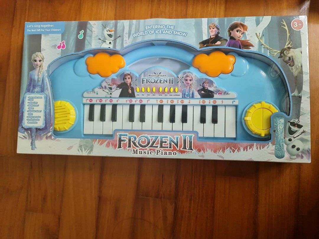 Frozen Music Piano, Hobbies & Toys, Toys & Games on Carousell