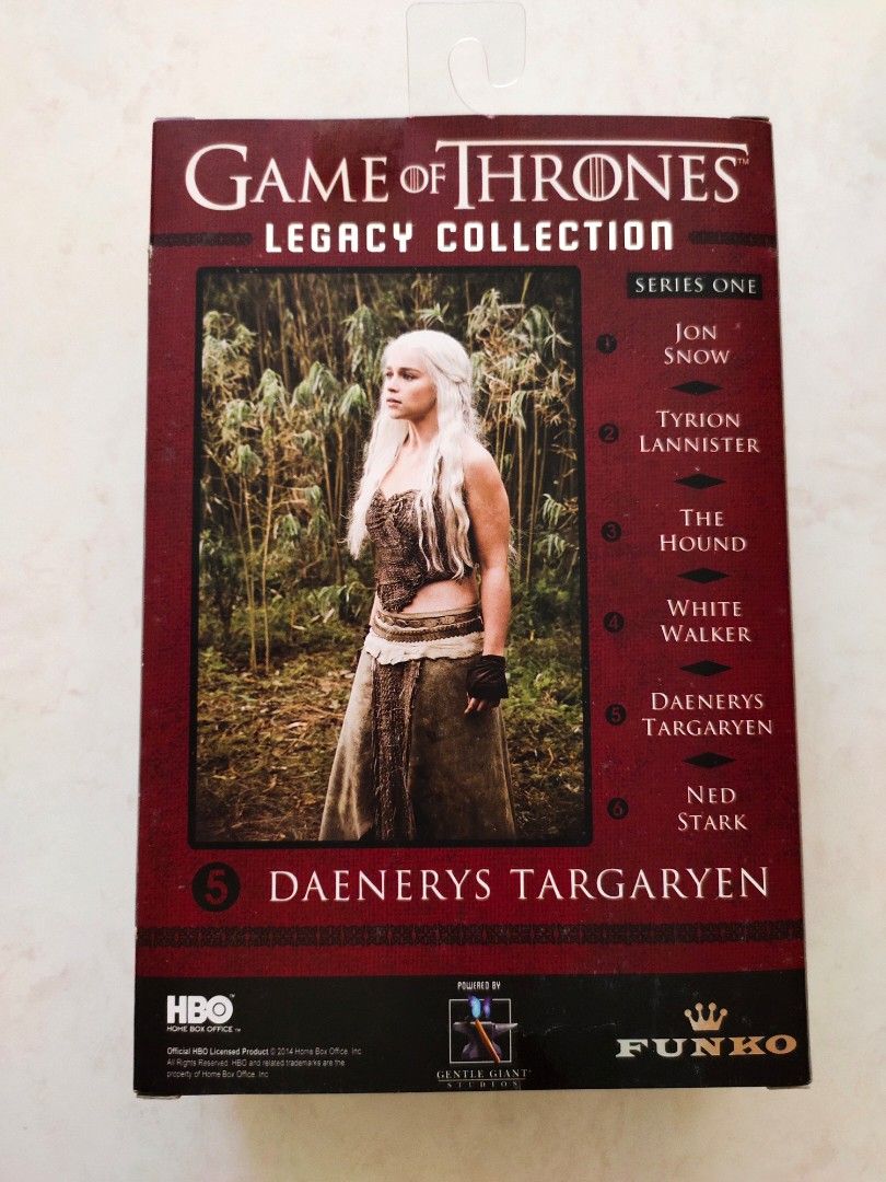 Game of Thrones 6inch figures Daenerys & Tyrion, Hobbies & Toys ...