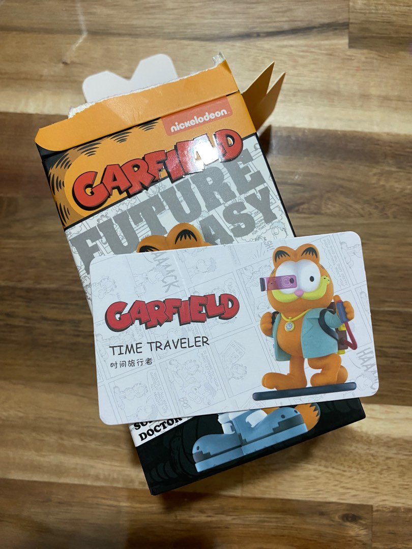 Garfield Future Fantasy SECRET Time Traveller, Hobbies & Toys, Toys ...