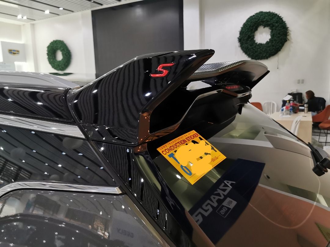 Geely CoolRay 2023 SPORT SE (special edition) rear wing roof spoiler ...