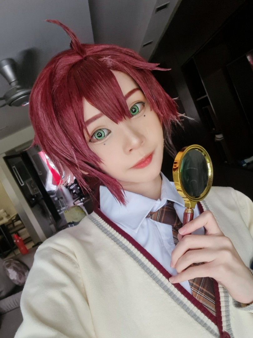 Genshin Impact Shikanoin Heizou Cosplay Cos Wig, Hobbies & Toys ...