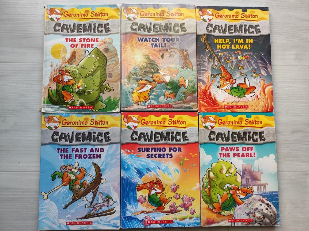 Geronimo Stilton CAVEMICE series, Hobbies & Toys, Books & Magazines ...