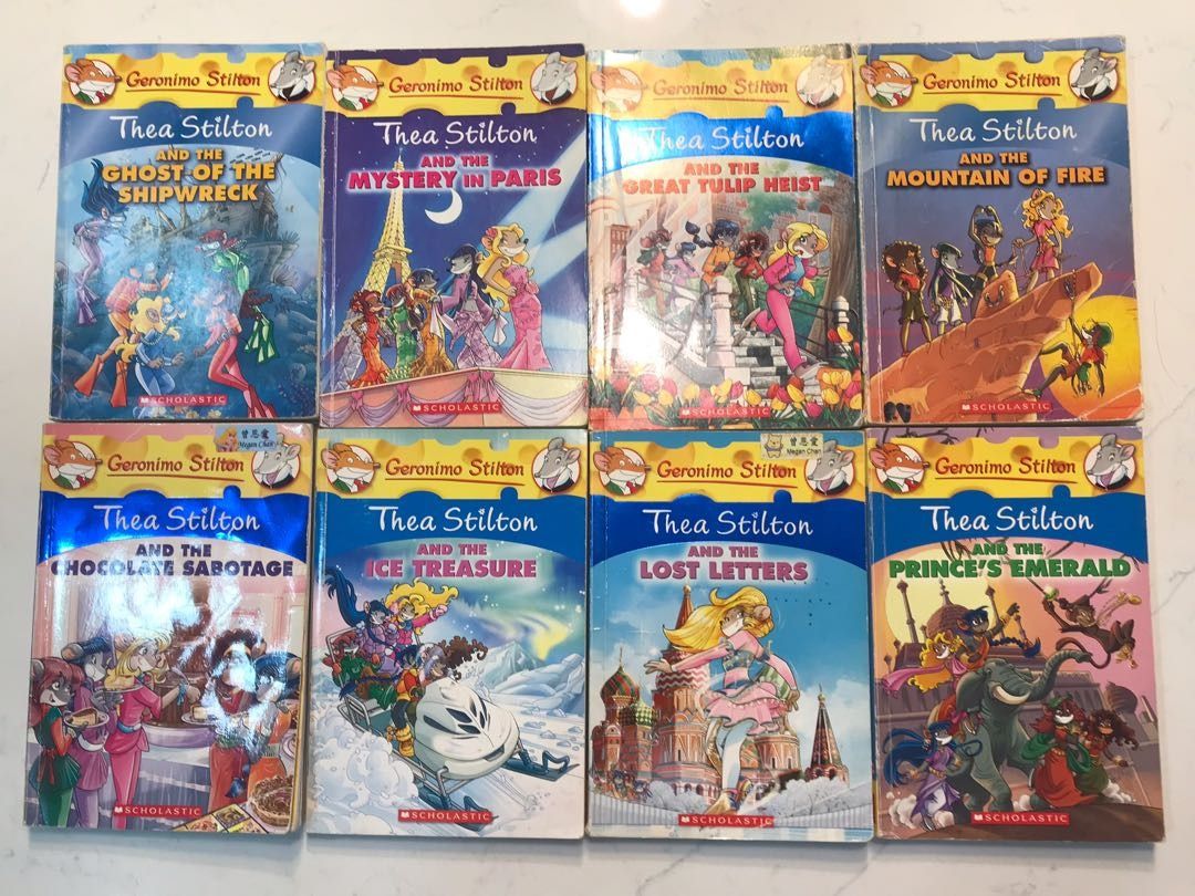 Geronimo Stilton Thea Stilton Series Total 24 books for $35, Hobbies ...