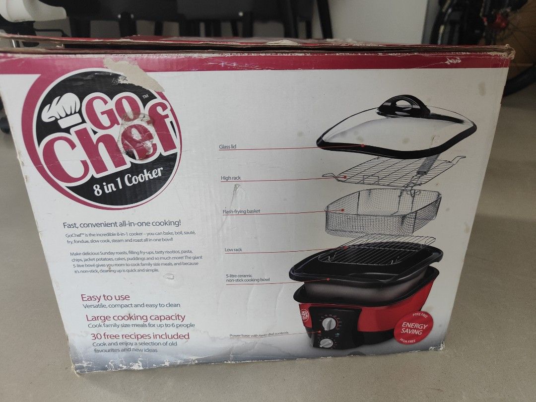 Go Chef multi purpose cooker, TV & Home Appliances, Kitchen Appliances ...