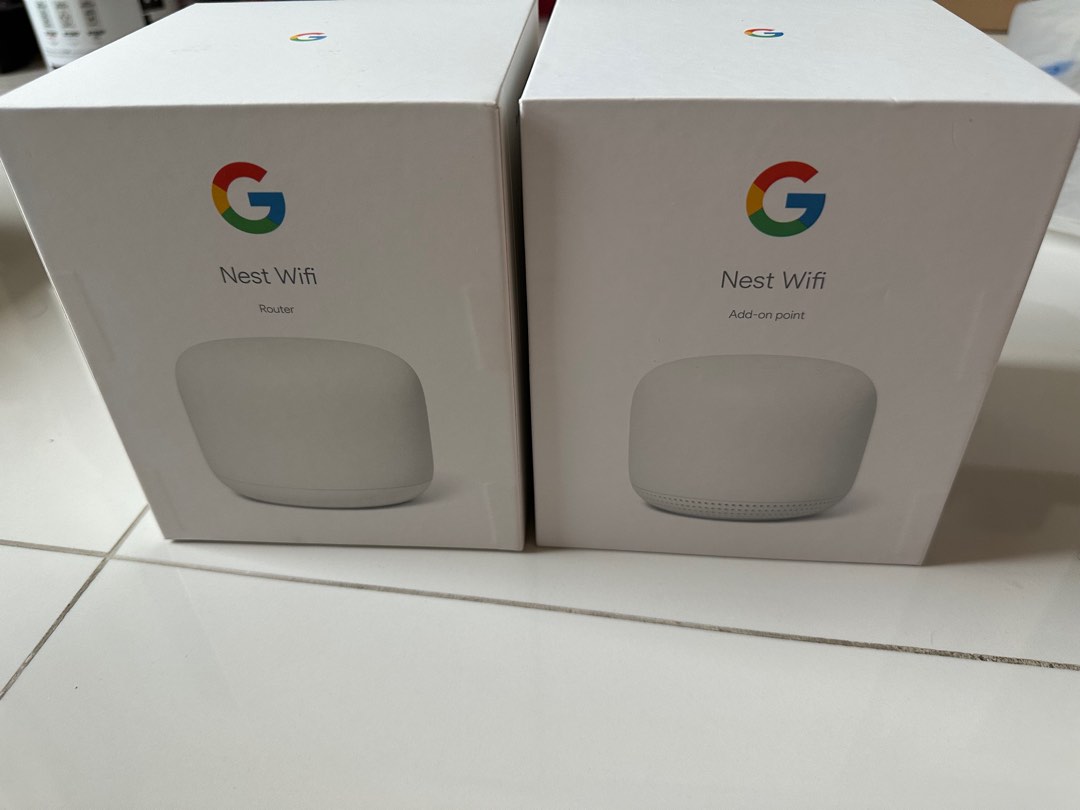 Google Nest Wifi (Router + Add-on point), Computers & Tech, Parts & Accessories, Networking on ...