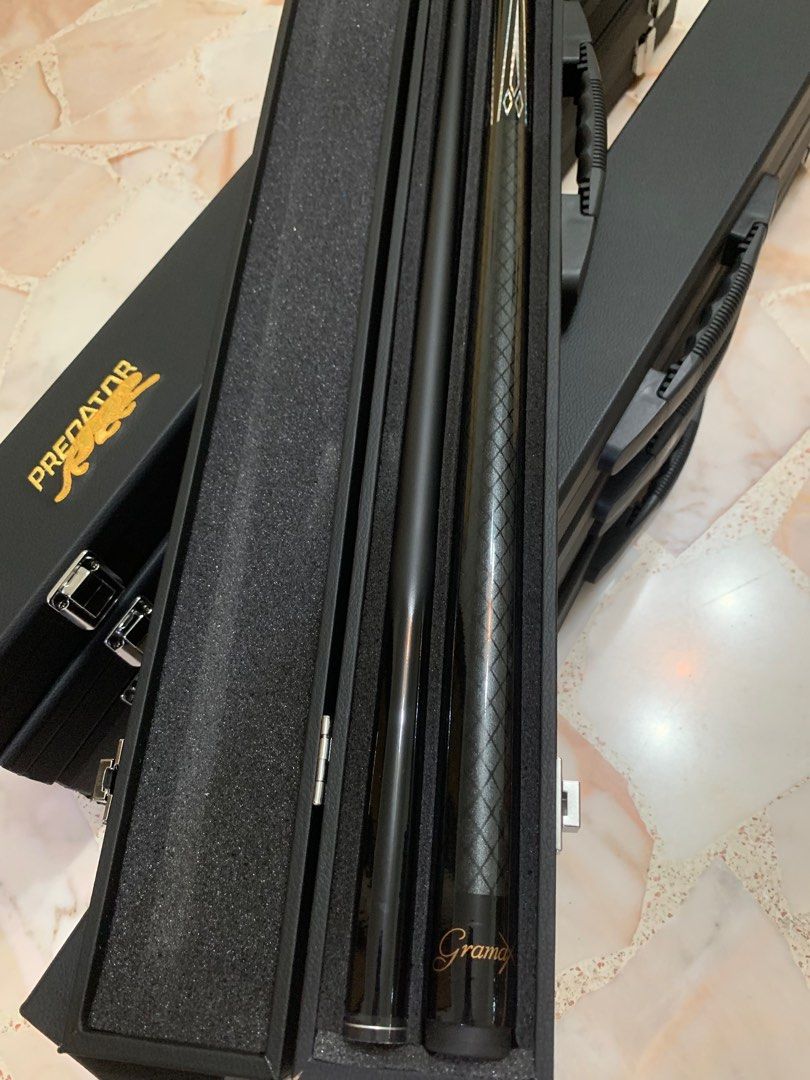 Graphite Pool Cue - Meteor Grey (Gramax), Sports Equipment, Sports ...