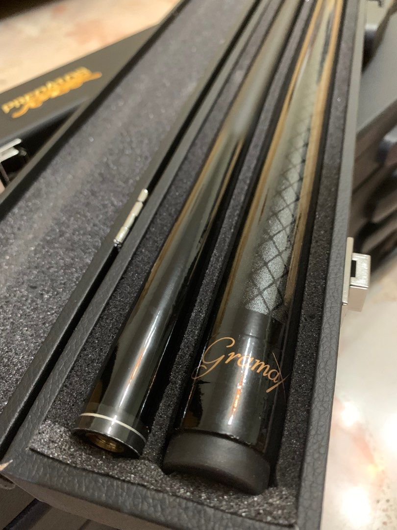 Graphite Pool Cue - Meteor Grey (Gramax), Sports Equipment, Sports ...