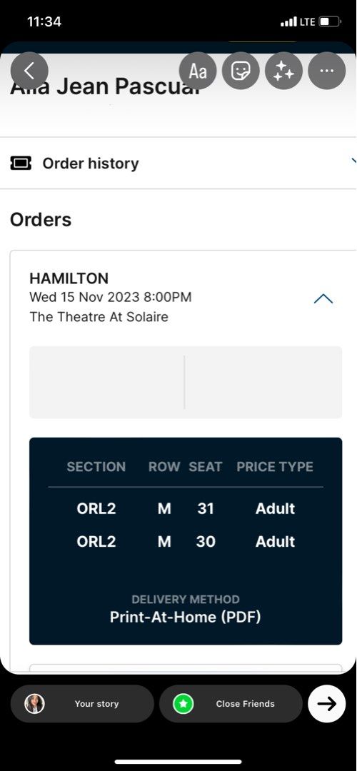 Hamilton Manila VIP Tickets, Tickets & Vouchers, Event Tickets on Carousell