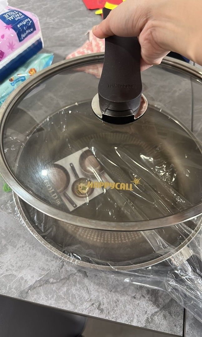 Happy Call Frying Pan (Made in Korea), Furniture & Home Living ...