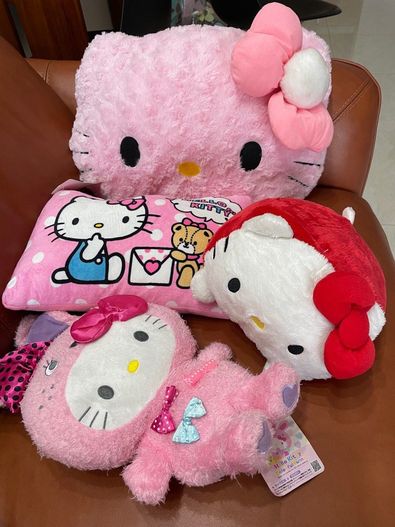 Hello Kitty Soft Toys Bundle, Hobbies & Toys, Toys & Games on Carousell