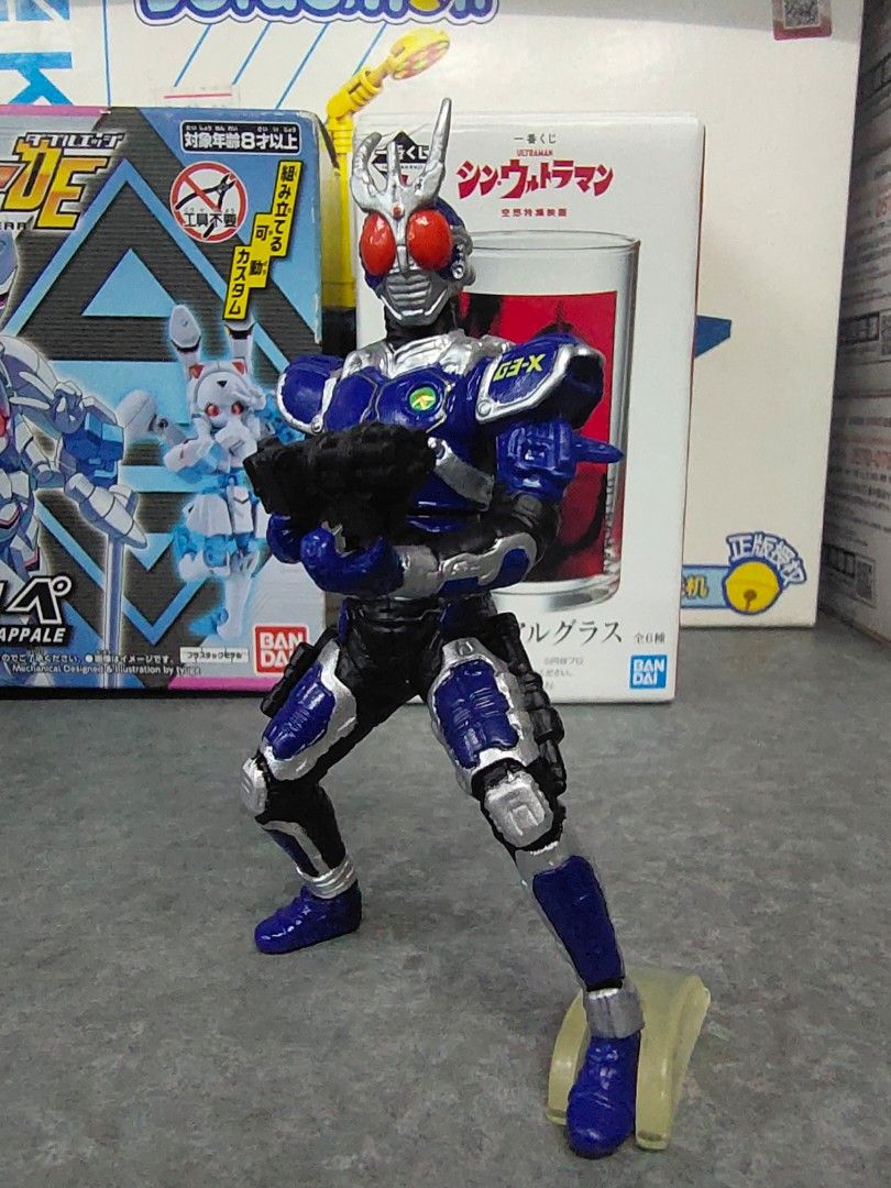 HG Gashapon Kamen Rider G3 & G4, Hobbies & Toys, Toys & Games on Carousell