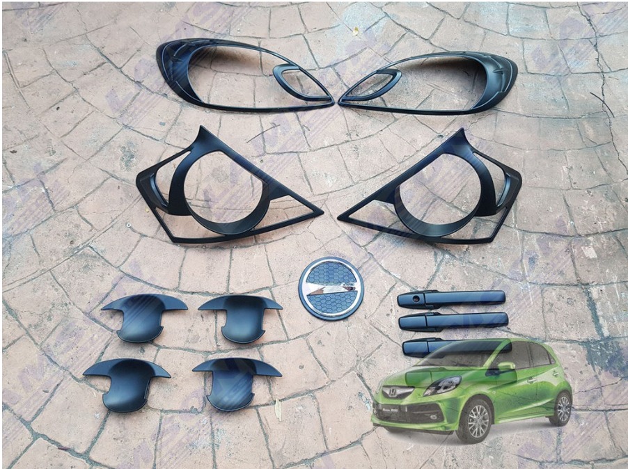 Honda Brio 1st Generation 2014 - 2018 Black Garnish Combo on Carousell