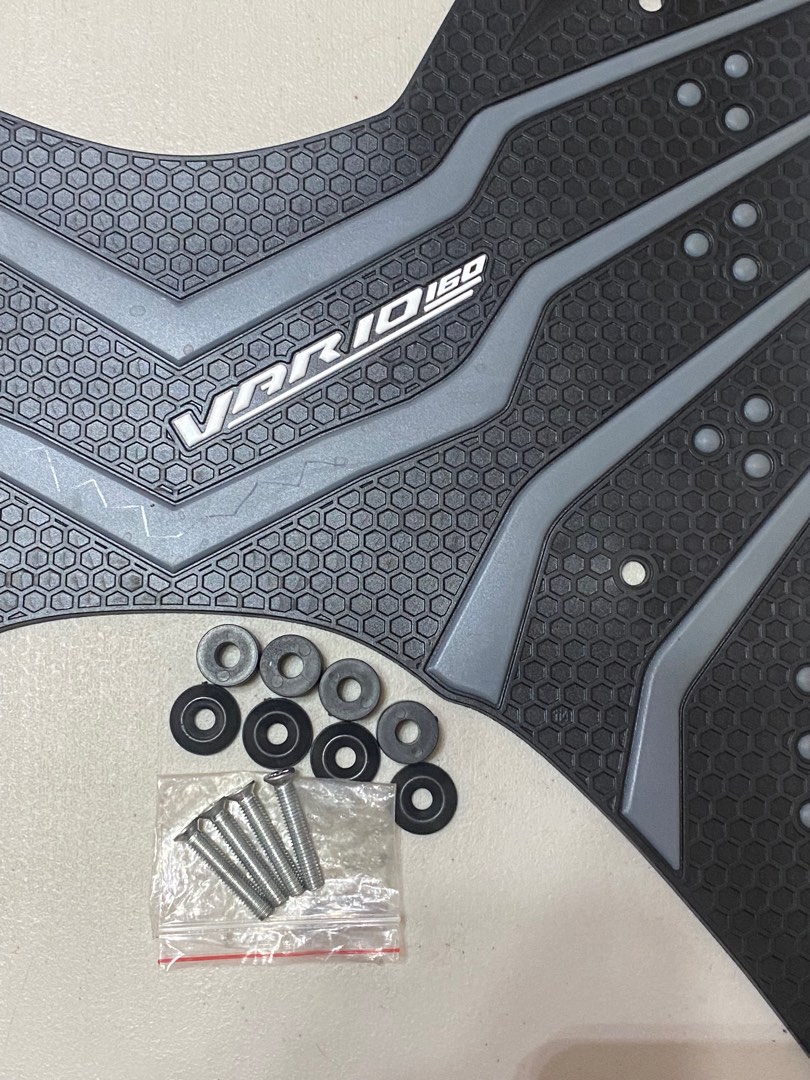 Honda Click160 footboard rubber matting., Motorbikes, Motorbike Parts ...