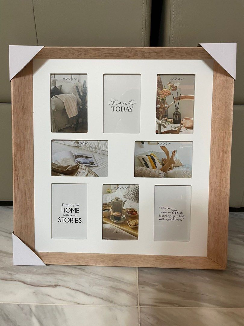 Hooga Wall Frame (Brand New), Furniture & Home Living, Home Decor ...