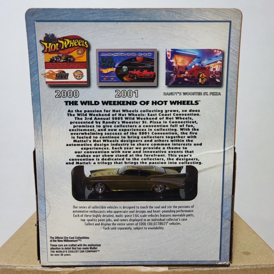 HOT WHEELS CHEZOOM GOLD 3rd ANNUAL CONVENTION EAST COAST 2002 VVHTF ...
