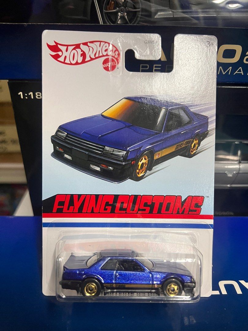 Hot Wheels Flying Custom Nissan Skyline R30, Hobbies & Toys, Toys ...