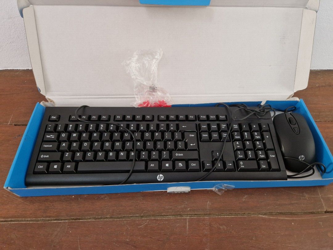 HP keyboard and mouse, Computers & Tech, Parts & Accessories, Computer ...