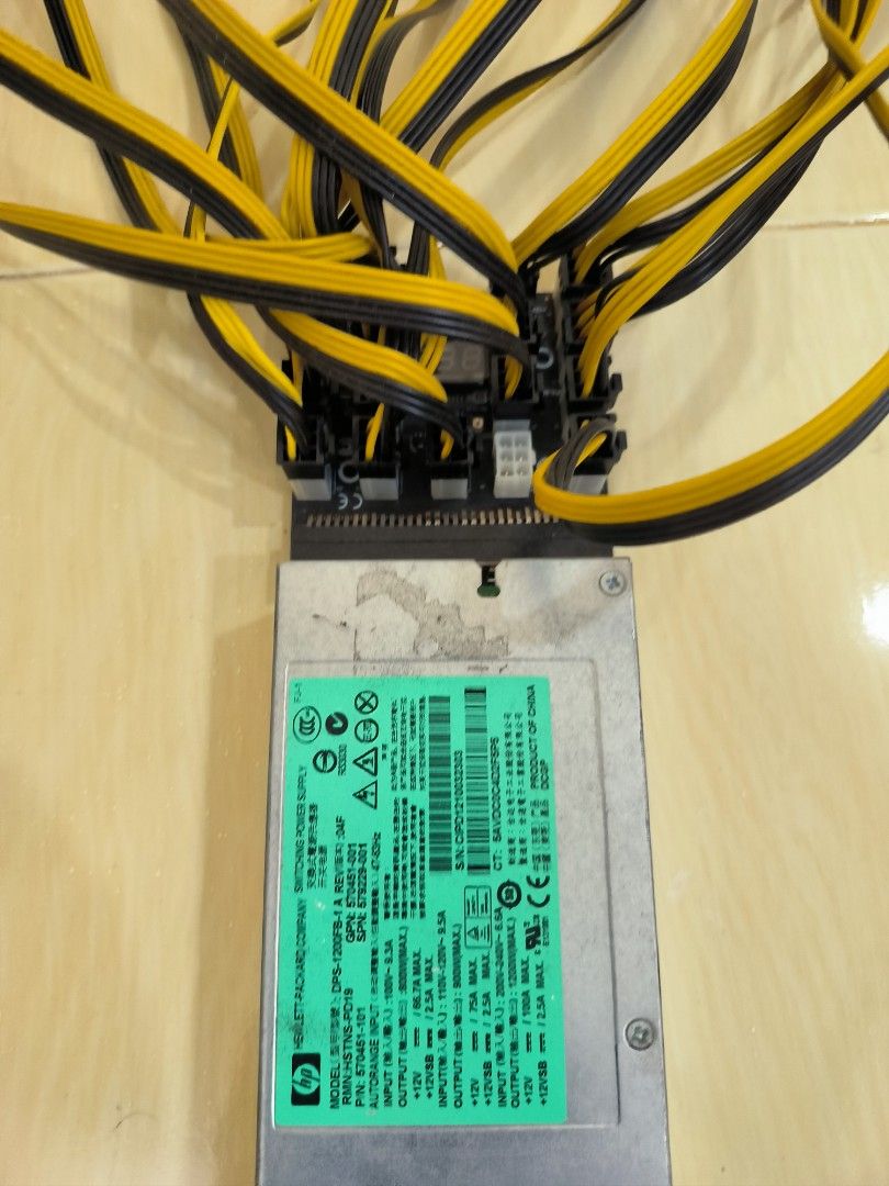 HP Server Power Supply PSU 1200W, Computers & Tech, Parts & Accessories ...