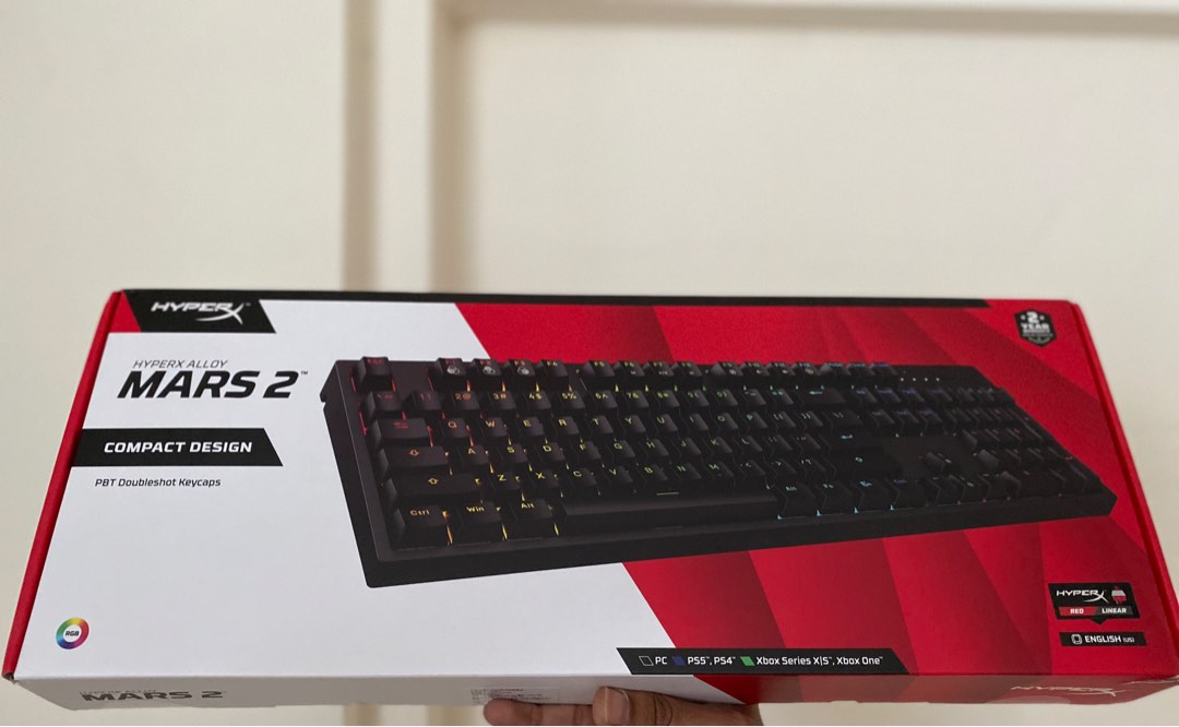Keyboard HyperX Mars 2 - Red Button [BNIB], Computers & Tech, Parts ...
