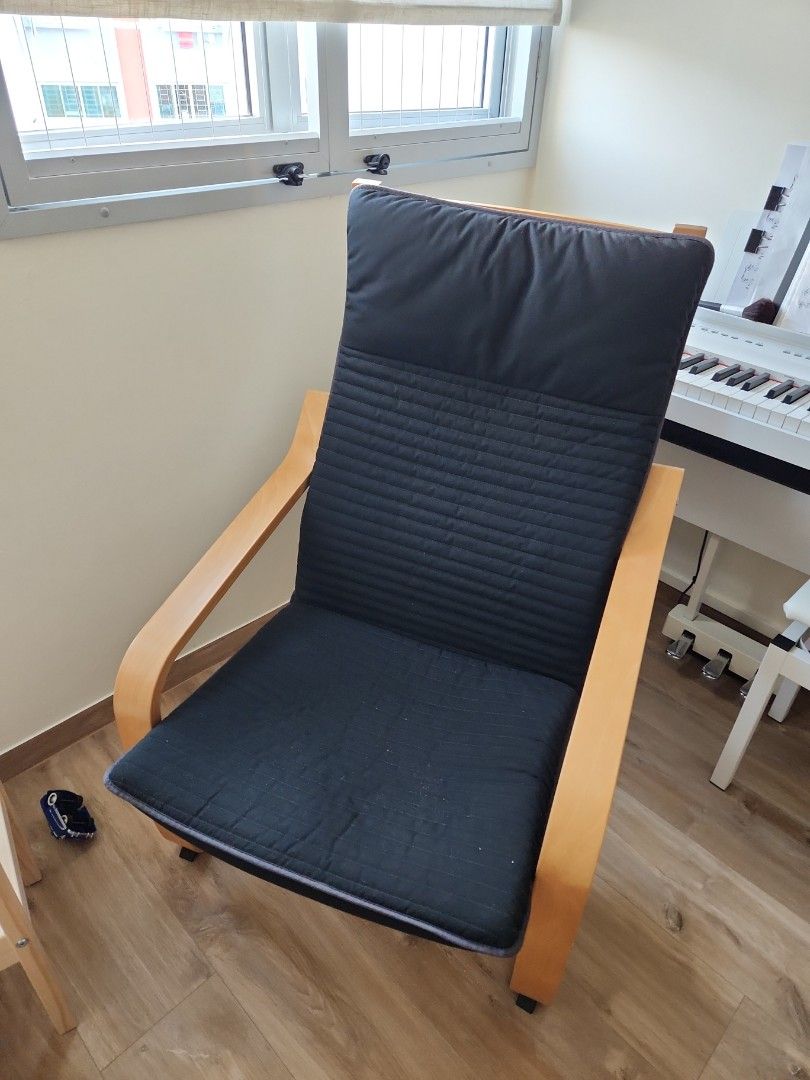 IKEA Poang Chair, Furniture & Home Living, Furniture, Chairs on Carousell