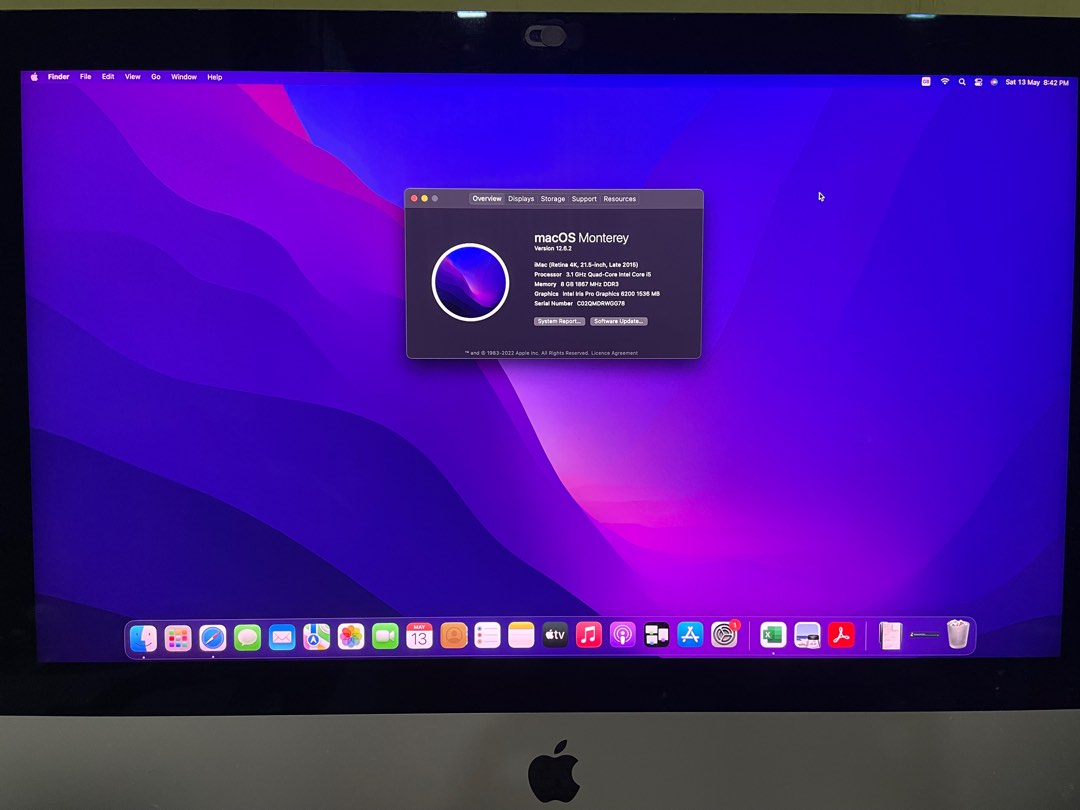 iMac 21.5 inch late 2015, Computers & Tech, Desktops on Carousell