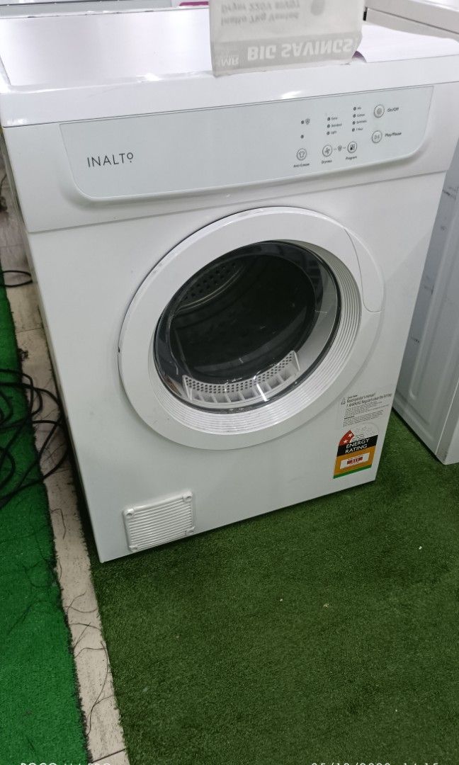 Inalto 7kg vented dryer 220V Mode of payment Cash Gcash Card BDO ...