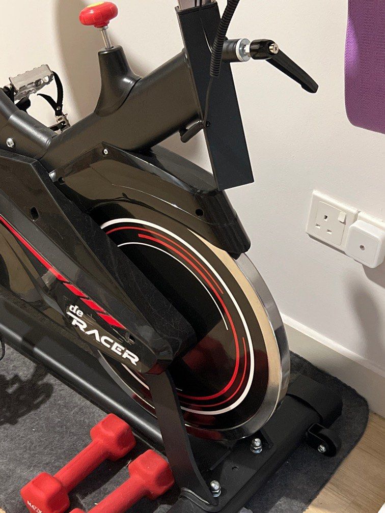 Indoor bike - MAXX DE RACER [RED TRACER], Sports Equipment, Bicycles ...