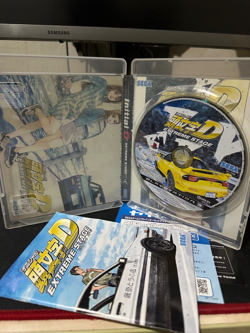 Initial D Extreme Stage PS3 JP variant Rare, Video Gaming, Video Games ...
