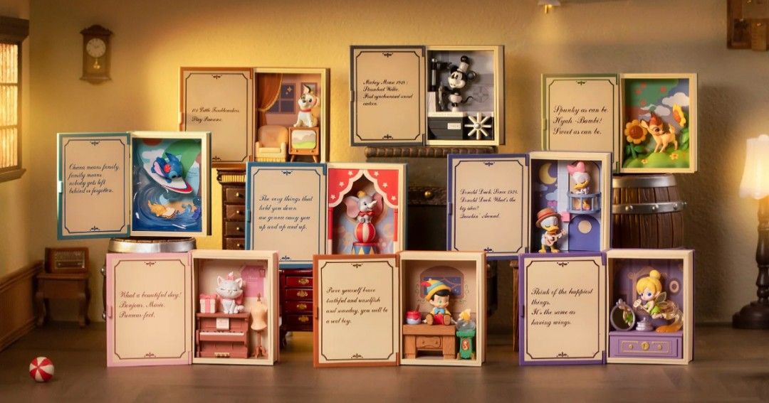 Instocks Authentic Popmart Pop Mart Fairy Tale book Fairytale Disney ...