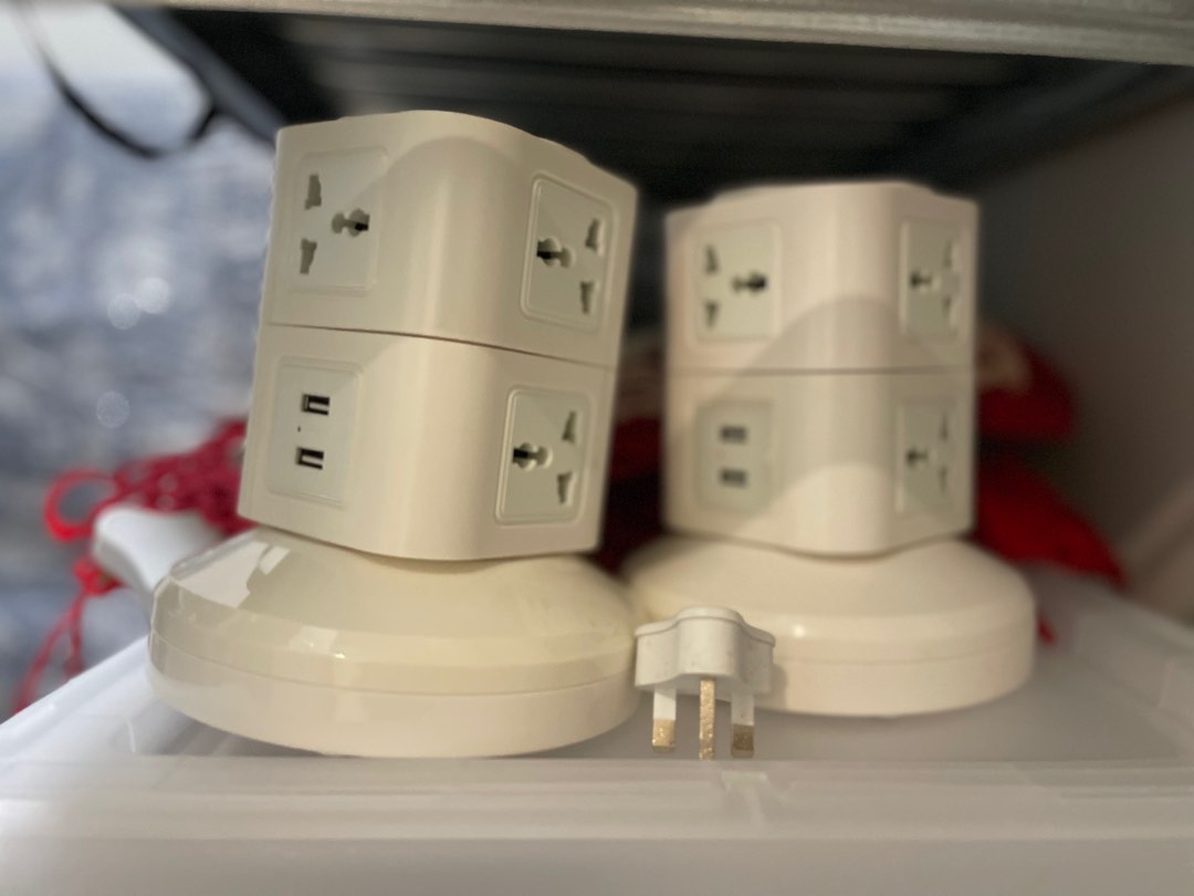 International Tower Power Extension with USB, TV & Home Appliances ...