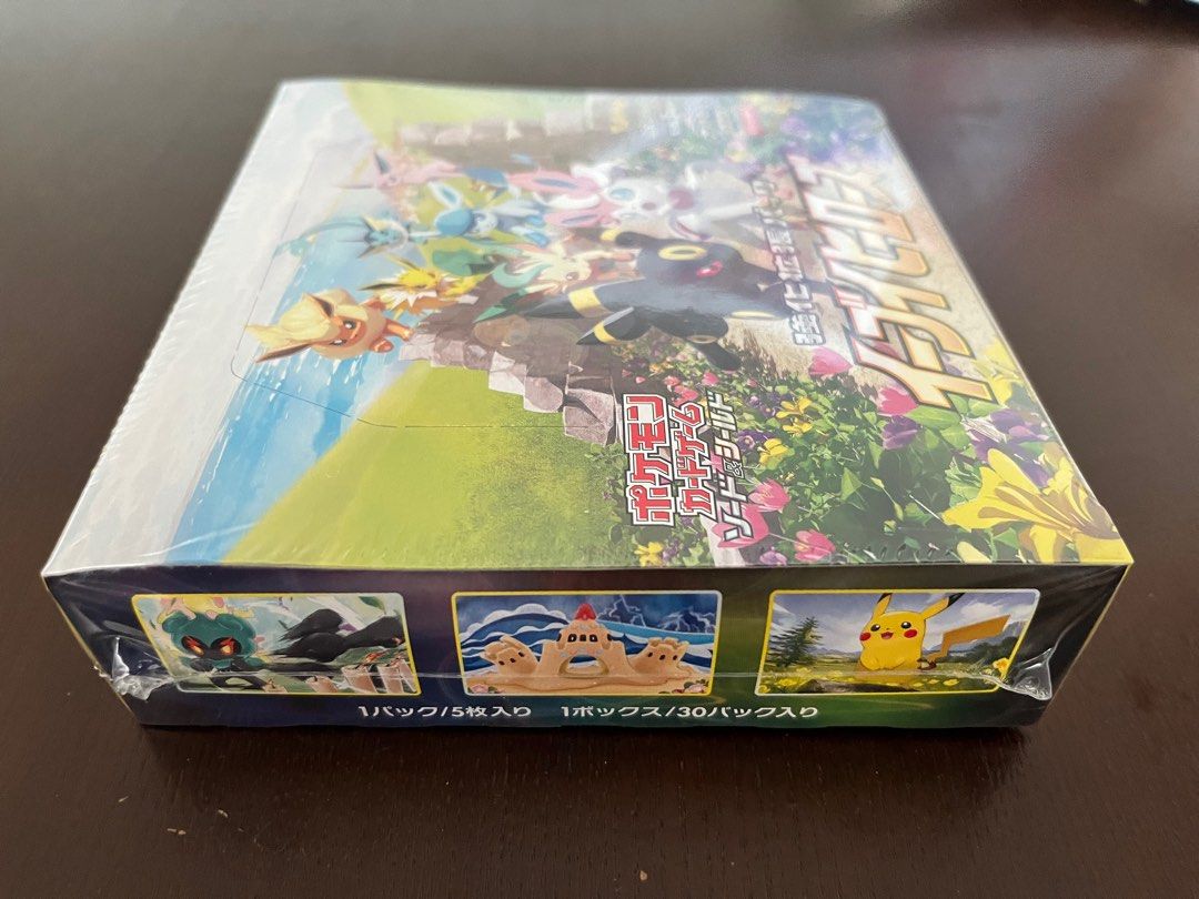 Japanese Pokemon Eevee Heros Booster Box (S6a), Hobbies & Toys, Toys ...