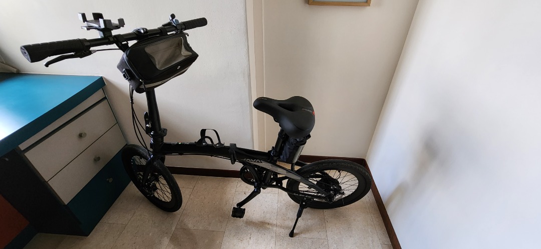 Java Zelo V2 20" 7 Speed Shimano Folding Bike, Sports Equipment ...