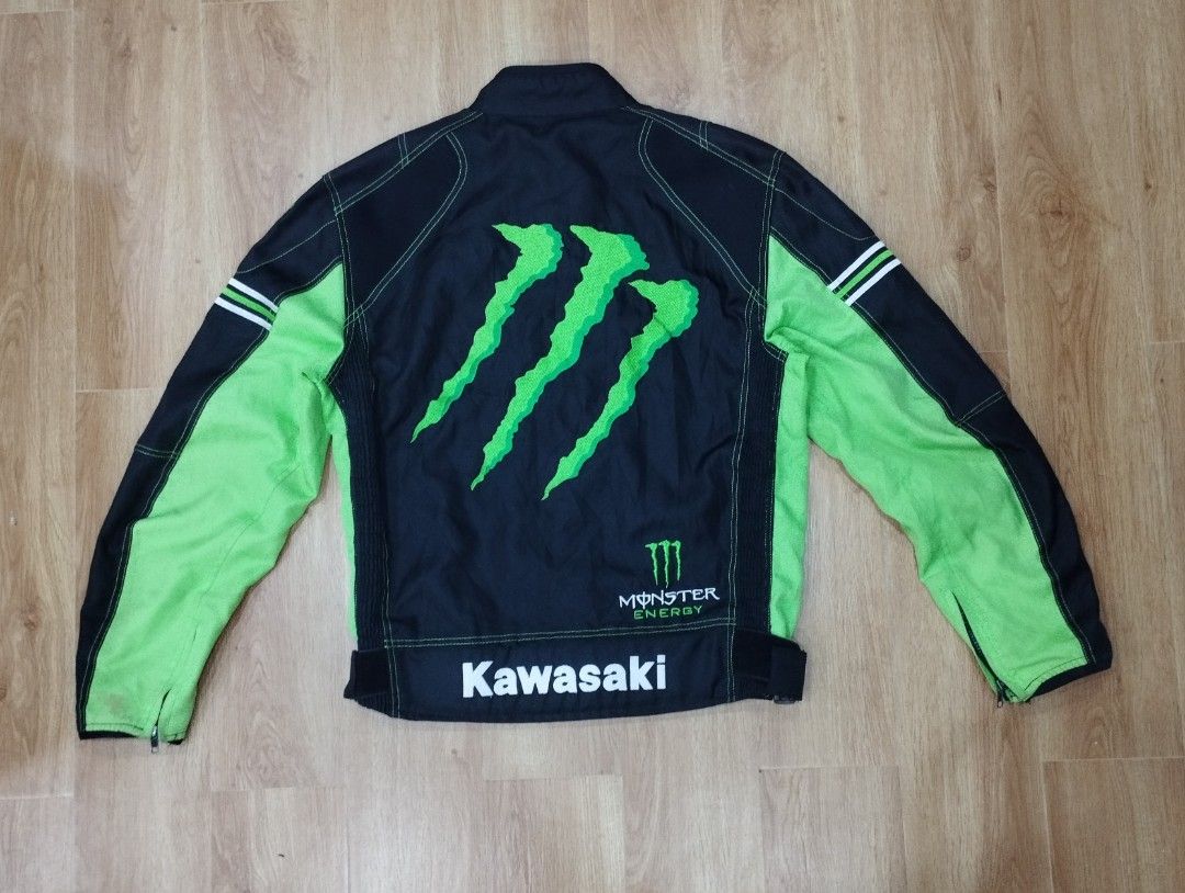 Kawasaki Monster Energy Motor Jacket, Men's Fashion, Coats, Jackets and ...