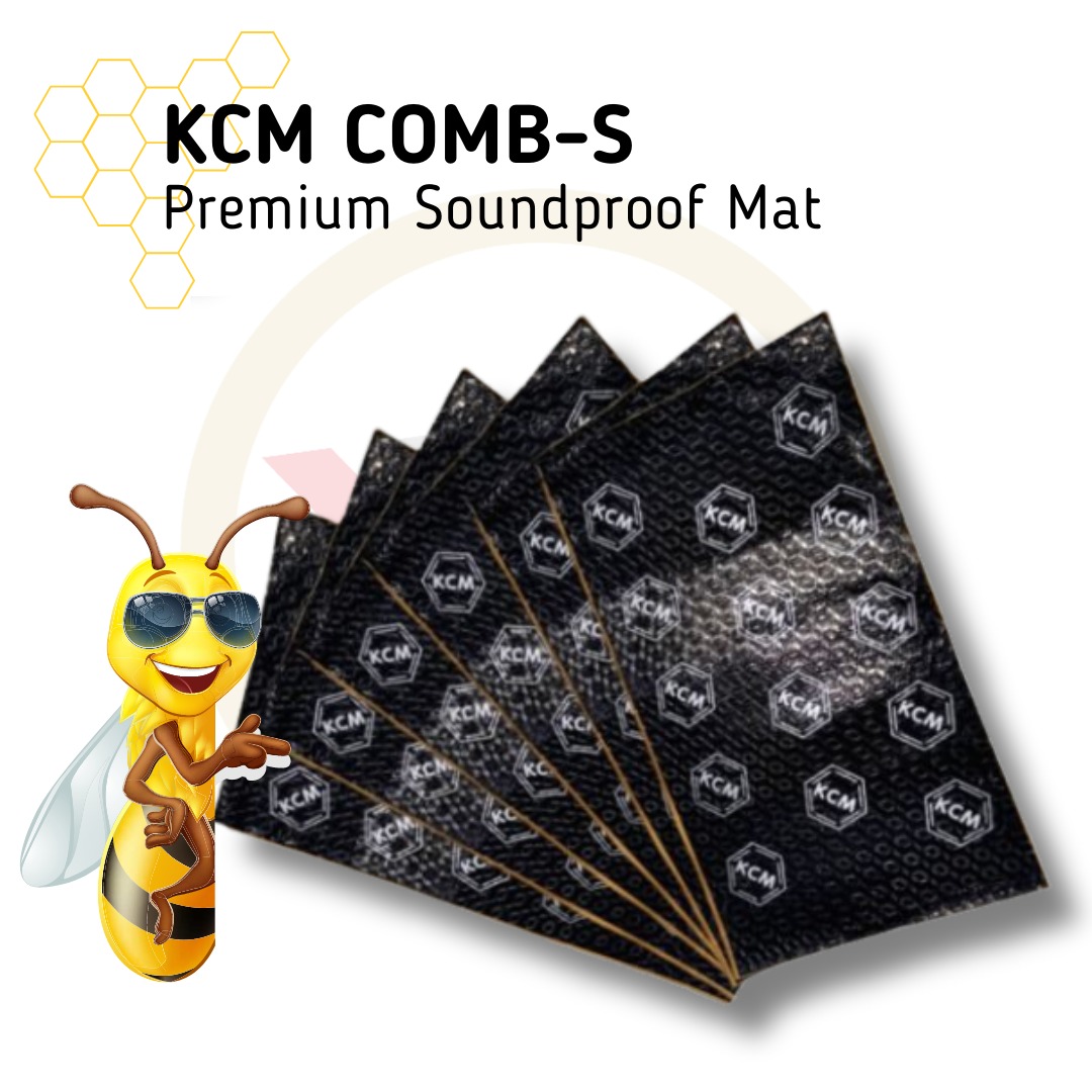 KCM COMB-S Premium Car Soundproofing Noise Insulation Mat | Inclusive ...