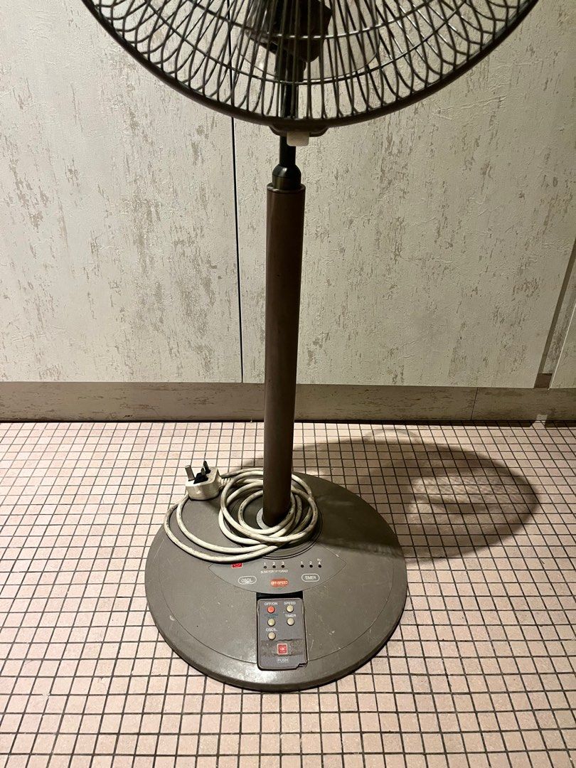 KDK grey stand fan, Furniture & Home Living, Lighting & Fans, Fans on ...