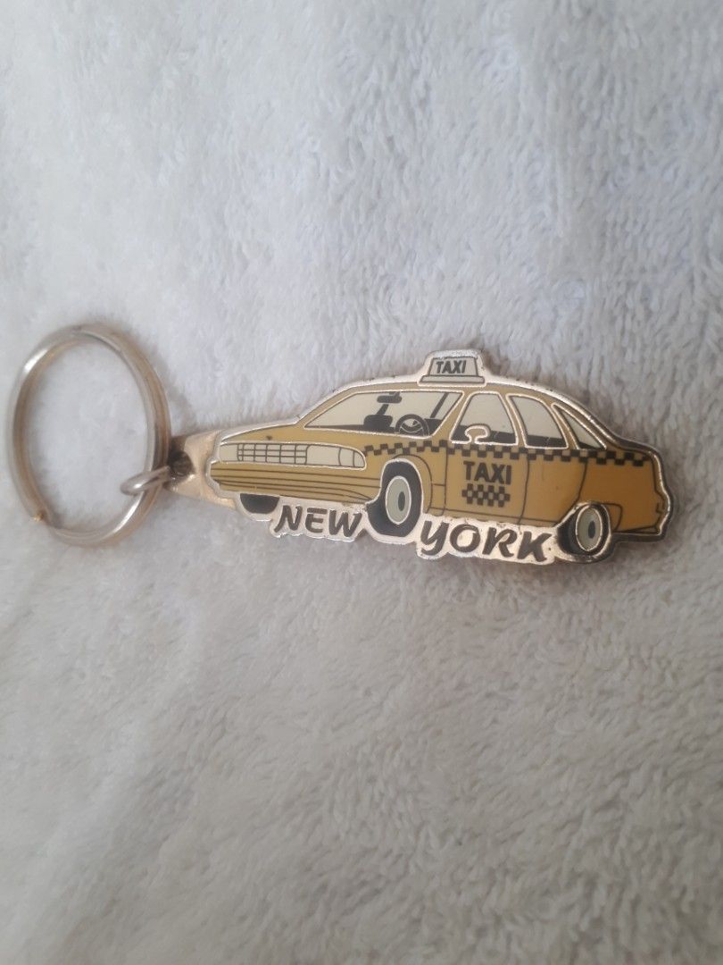 KeyChain NEW YORK TAXI, Antik, Lainnya di Carousell
