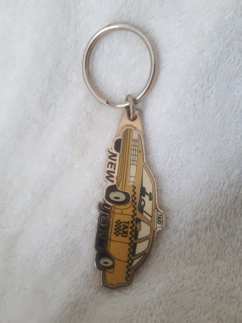 KeyChain NEW YORK TAXI, Antik, Lainnya di Carousell