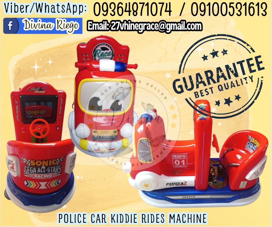 Kiddie Ride Machine Police Car (MP5 screen), Everything Else, Others on ...