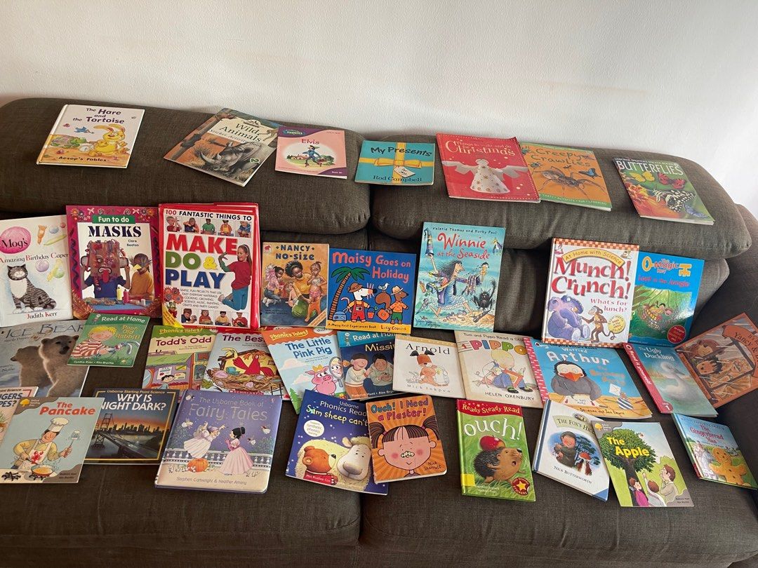 Kindergarten pack of story and nonfiction books, Hobbies & Toys, Books ...