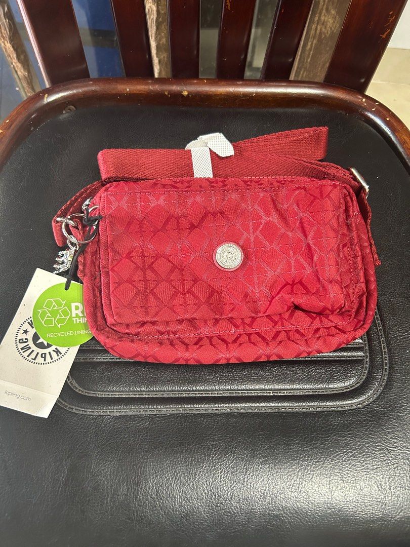 Kipling Abanu Red on Carousell